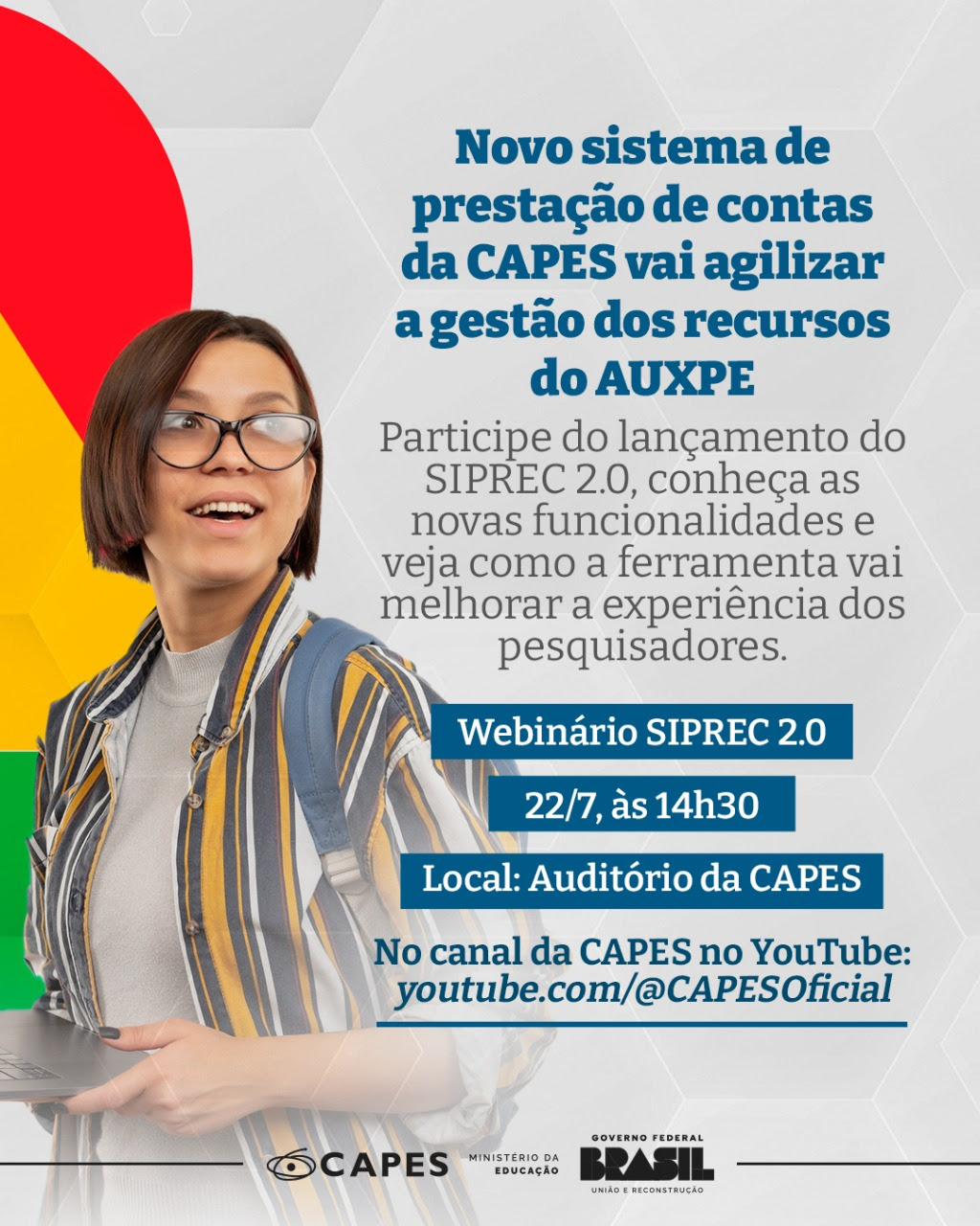 [CAPES] Webinário | Lançamento do Novo Sistema de Prestação de Contas ...